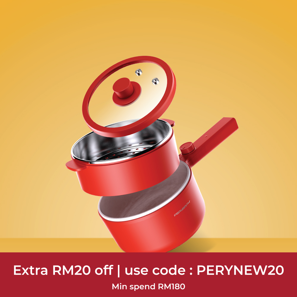 PERYSMITH BQ180 2 IN 1 MULTI COOKER - PerySmith Malaysia