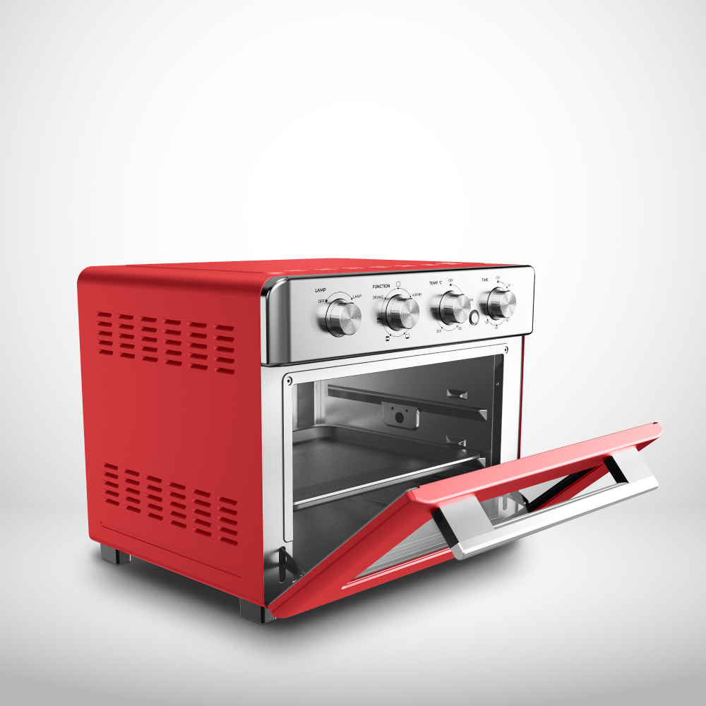 PERYSMITH PS9000 AIR FRYER OVEN - BLACK/RED - PerySmith Malaysia