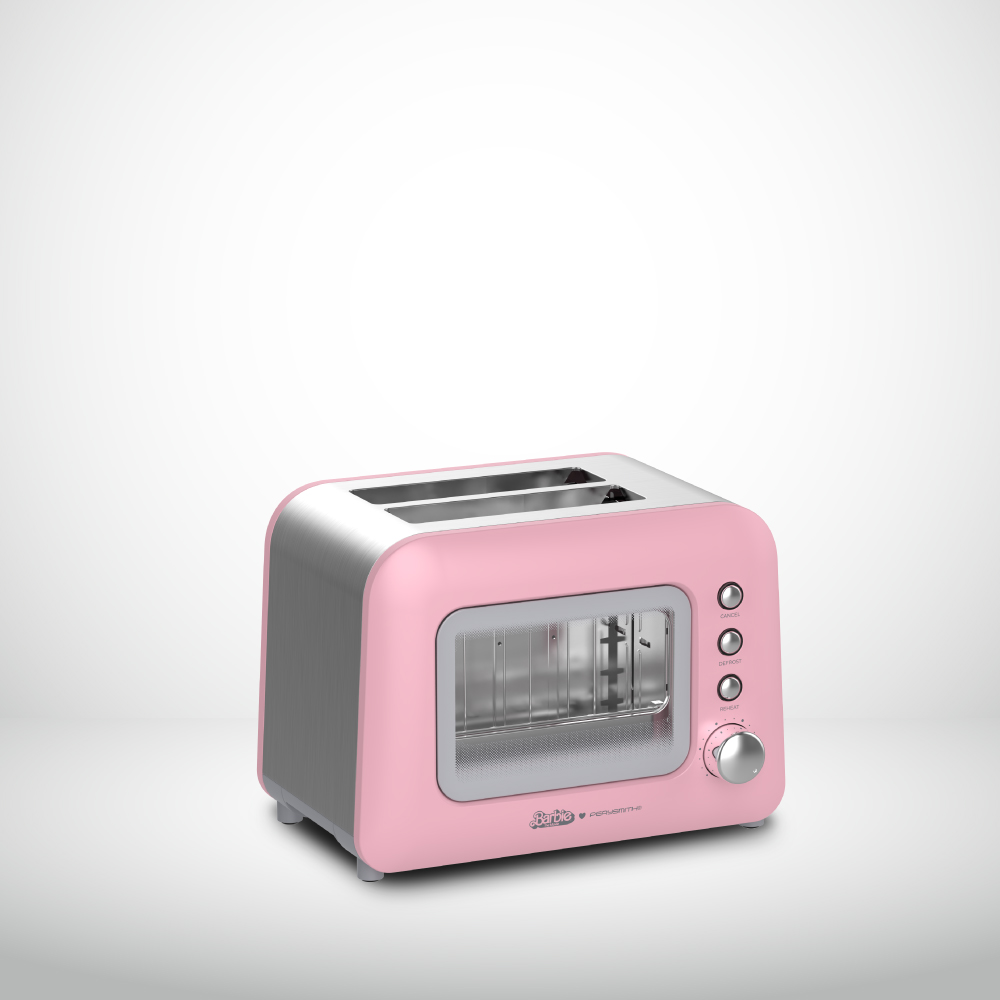 PERYSMITH X BARBIE 2 SLICE BREAD TOASTER SN2 - PerySmith Malaysia