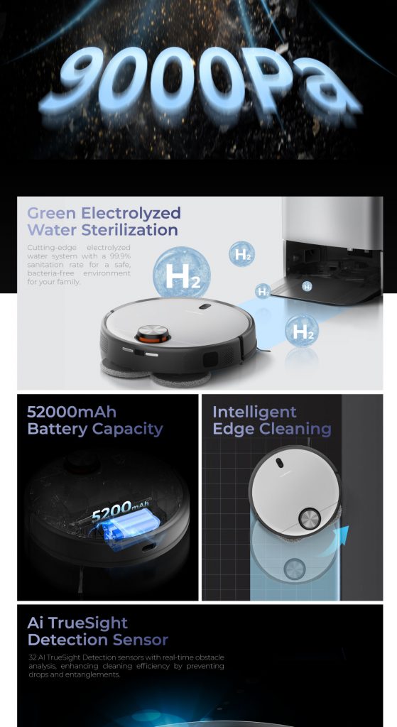 PerySmith Robot Vacuum Cleaner Ai Series Evobot T1 - PerySmith Malaysia