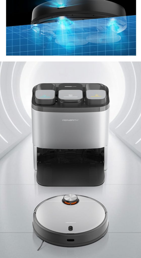 PerySmith Robot Vacuum Cleaner Ai Series Evobot T1 - PerySmith Malaysia